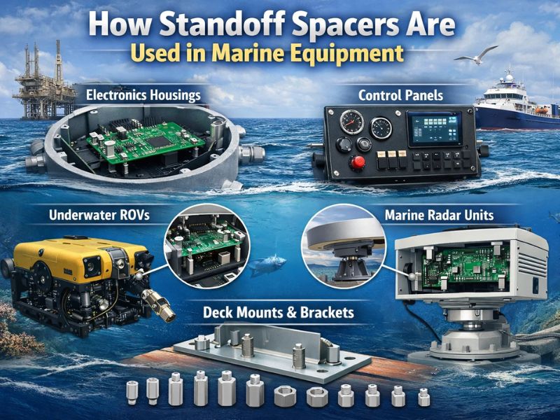 How Standoff Spacers Are Used in Marine Equipment - Profab